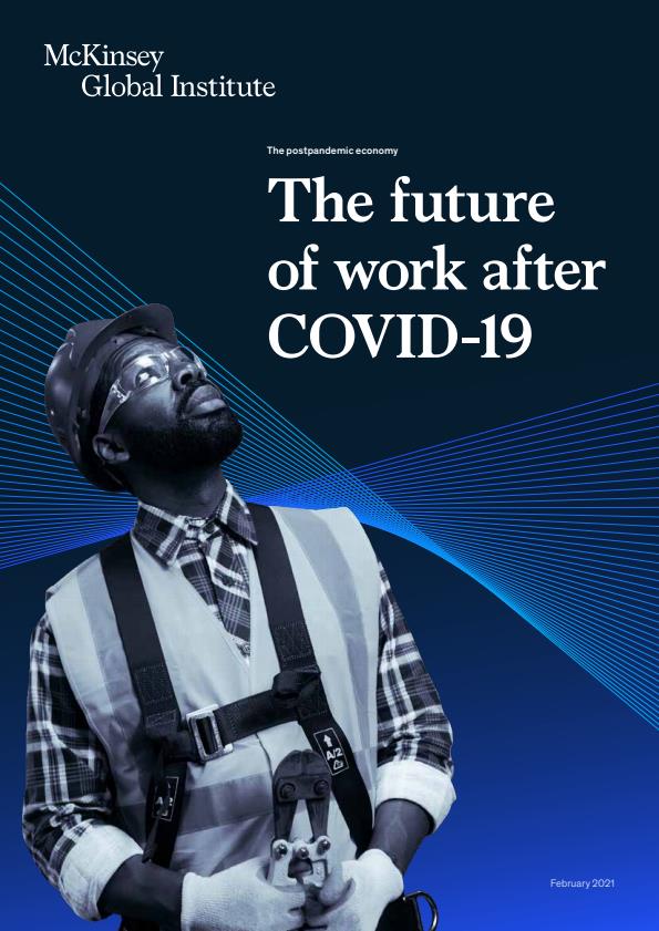 The future of work after COVID-19 | McKinsey