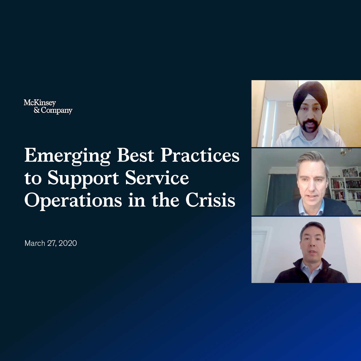 Supporting service operations amid the COVID-19 outbreak | McKinsey ...