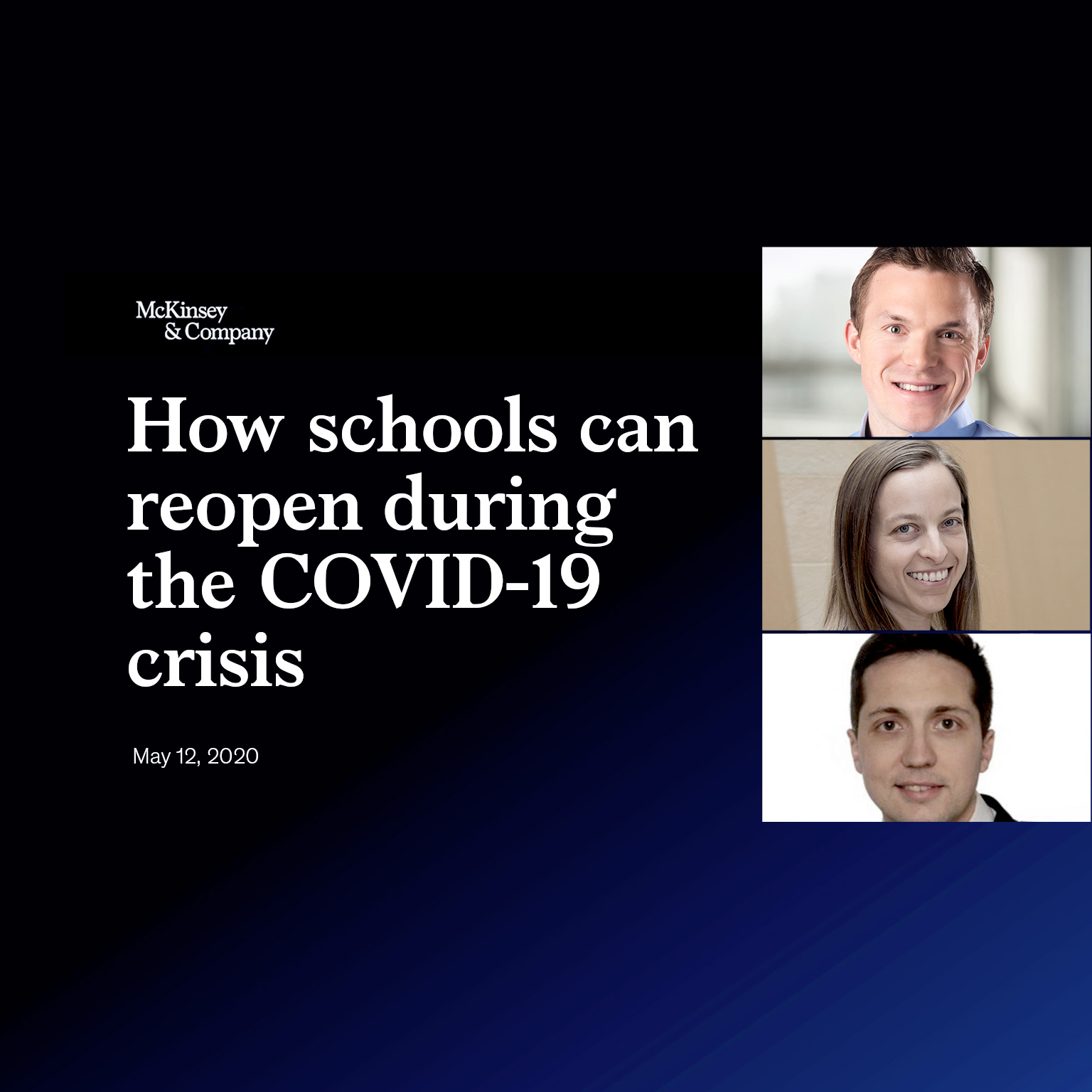 How schools can reopen during the COVID-19 crisis | McKinsey & Company