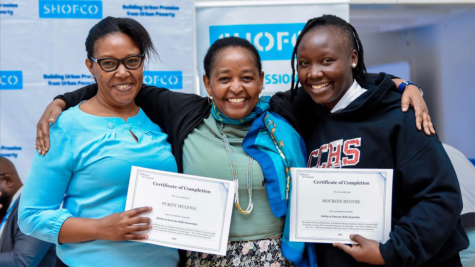 From capabilities to sustainable growth, McKinsey and SHOFCO deliver ...