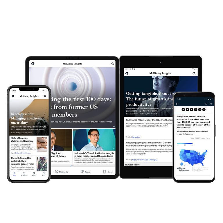 McKinsey Insights app: Trusted by leaders | McKinsey & Company