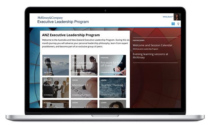 McKinsey Academy Technology Platform | People & Organizational ...