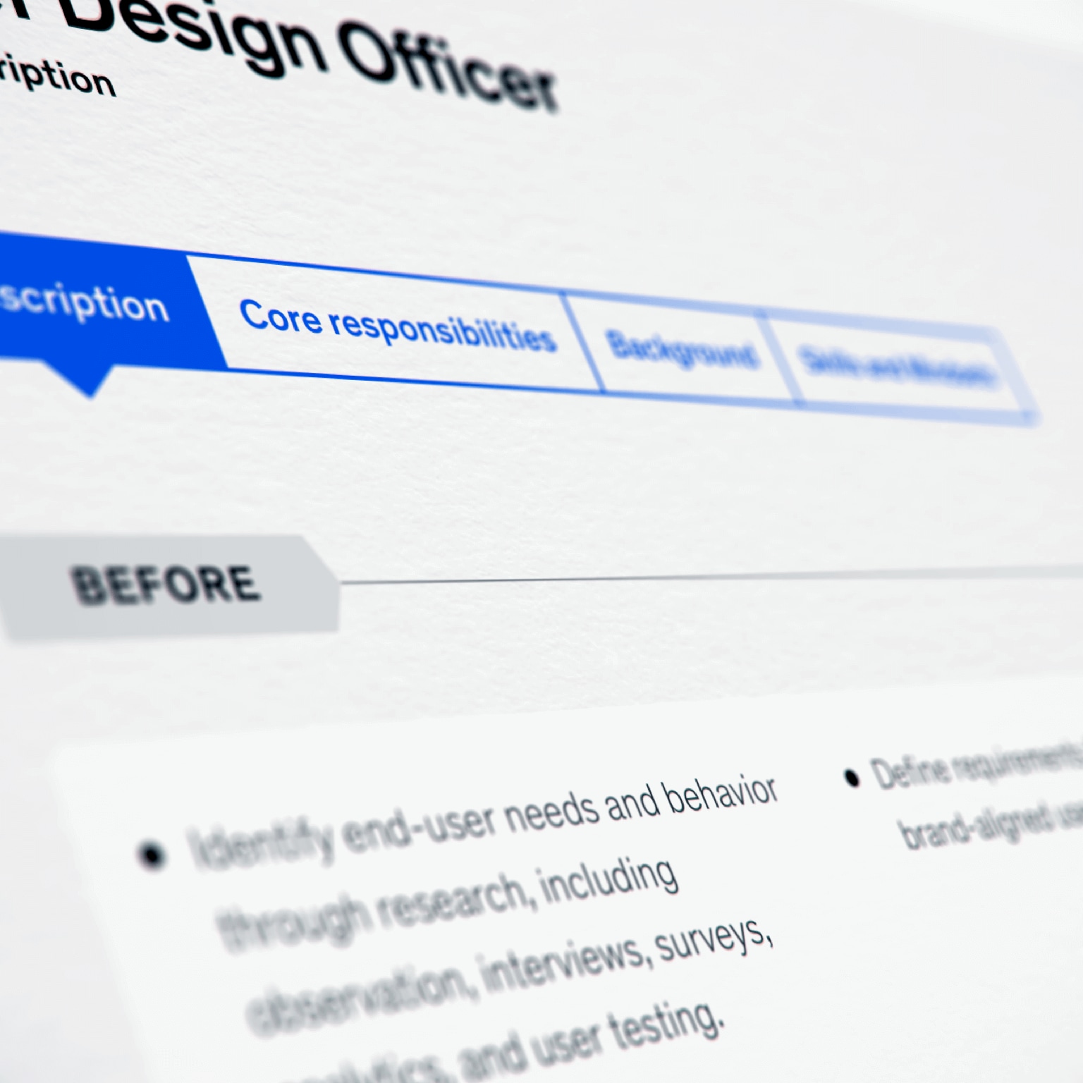 Chief Design Officer Job Description - Design Talk