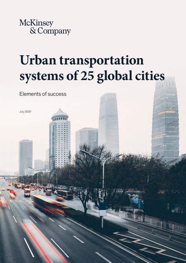 Building a transport system that works: Five insights from our 25-city ...