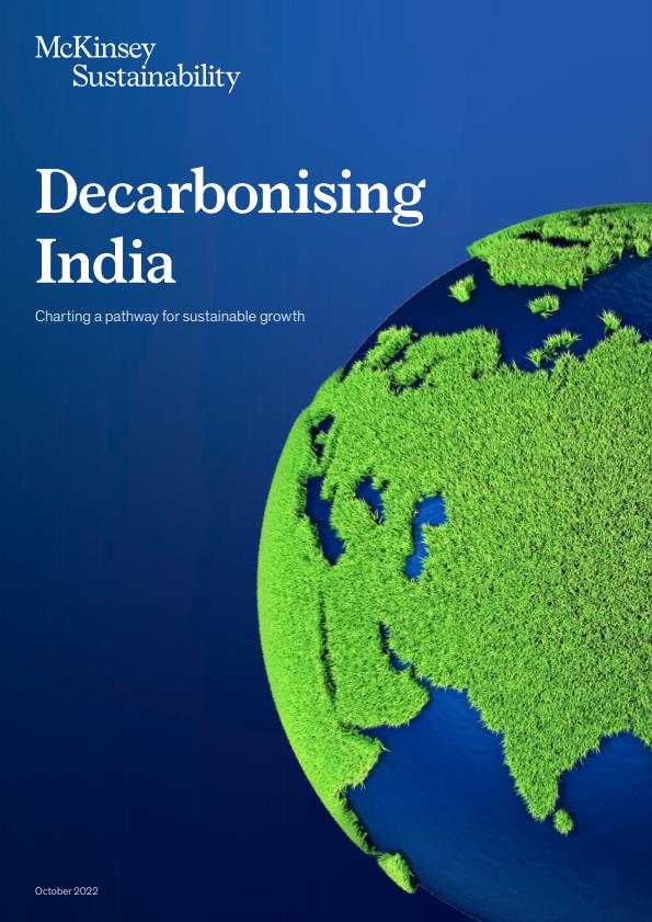 Decarbonising India: Charting a pathway for sustainable growth | McKinsey