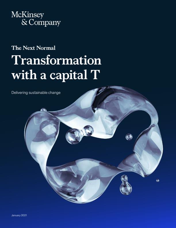 The path to true transformation | McKinsey