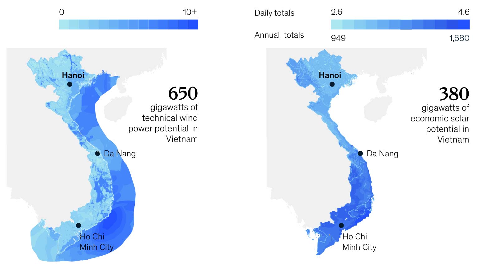 Vietnam’s potential for renewables
