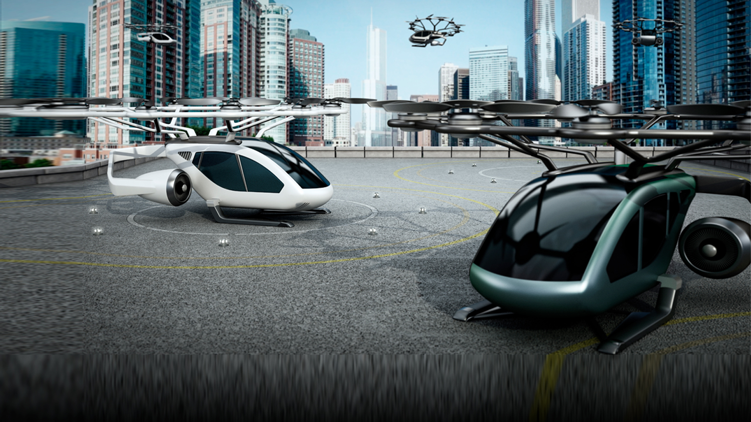 Incumbents are getting in on the future air mobility action