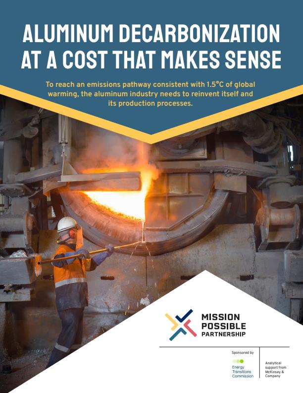 Sustainable aluminum: Decarbonizing at a cost that makes sense | McKinsey