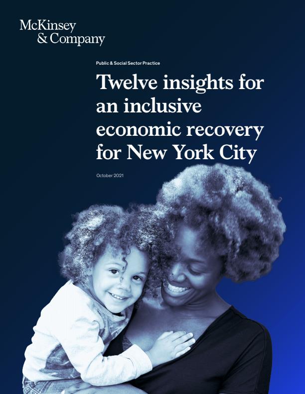 Twelve insights for an inclusive economic recovery for New York City ...
