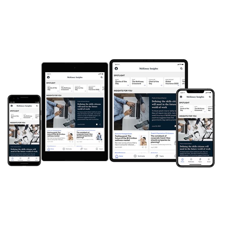 McKinsey Insights app: Trusted by leaders | McKinsey & Company