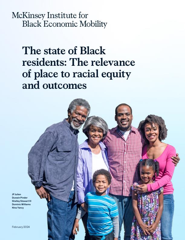 The relevance of place to racial equity and outcomes | McKinsey